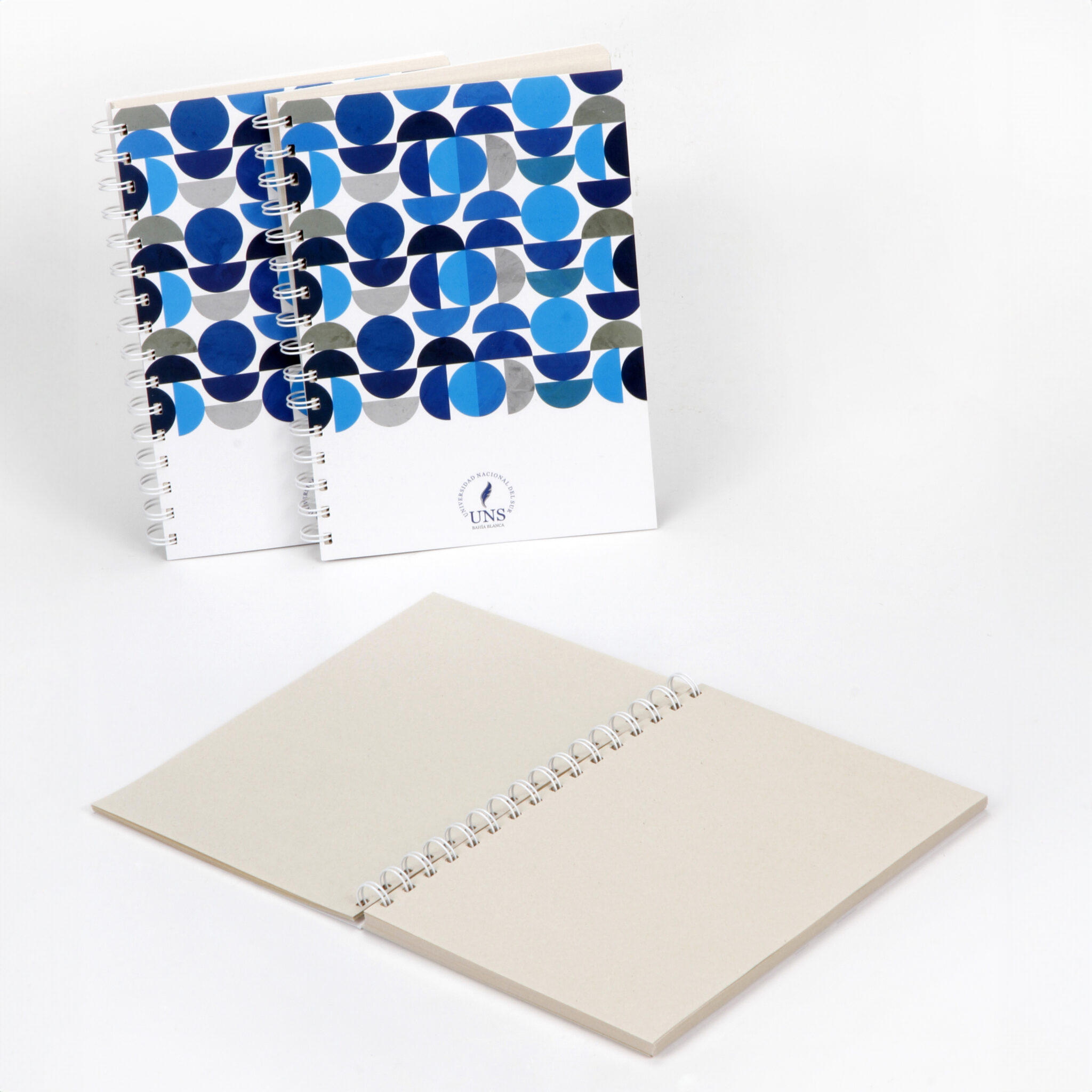 Cuaderno con círculos